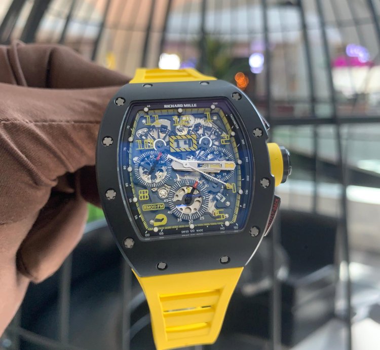 Richard Mille Rm 011 Felipe Massa Grand Prix Texas Carbon Chronograph ...