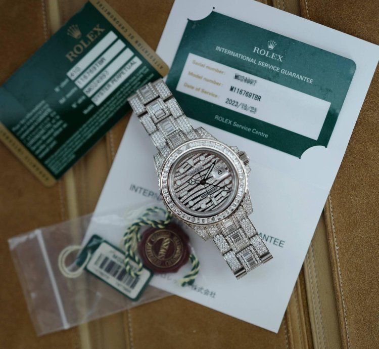 Rolex Gmt-master Ii White Gold Gmt-master Ii Ice Ref 116769tbr | Begja