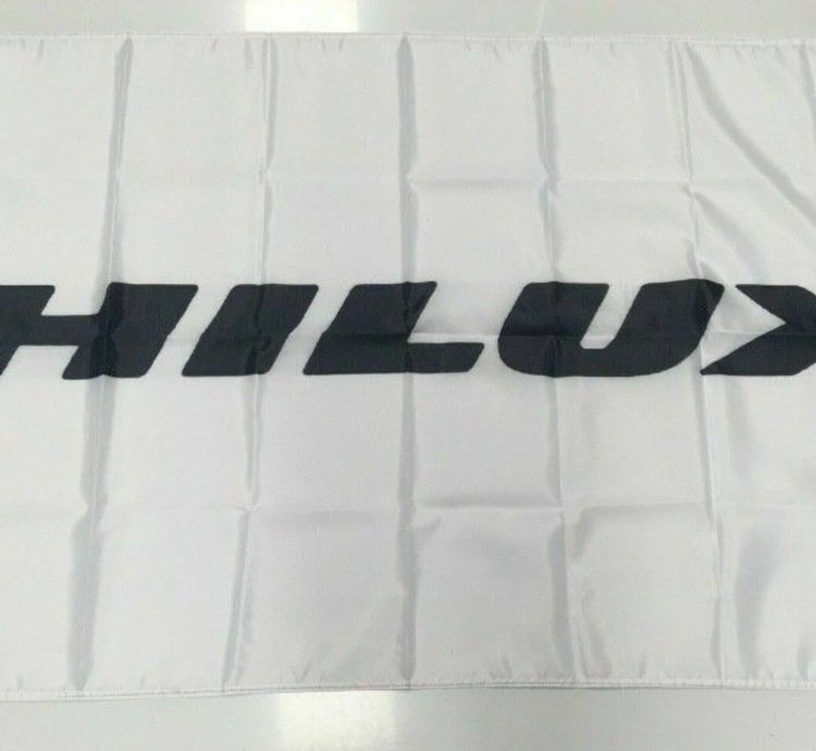 Hilux Banner Flag Toyota Car Ute Off Road Diesel Mechanic Workshop Man ...